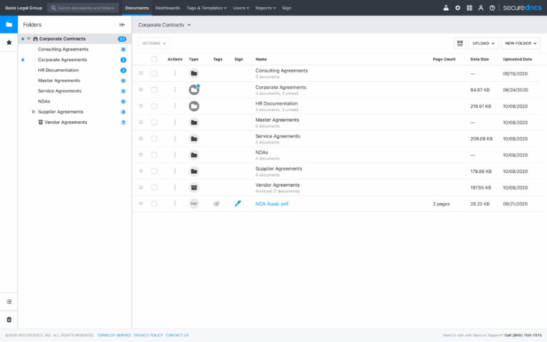 SecureDocs Virtual Data Room Overview | datarooms.org