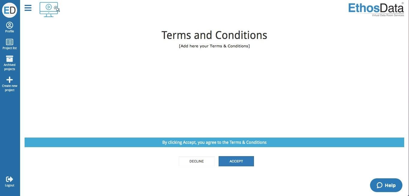 EthosData Virtual Data Room Overview | datarooms.org