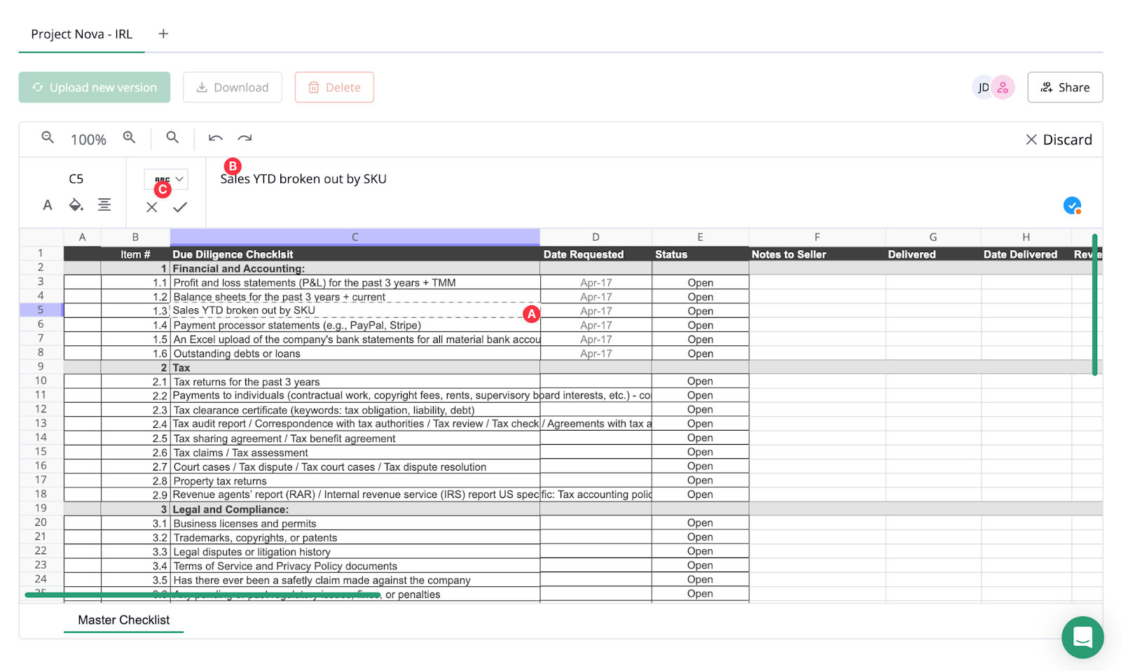 Sell-Side Due Diligence: Checklist + Best Preparation Practices